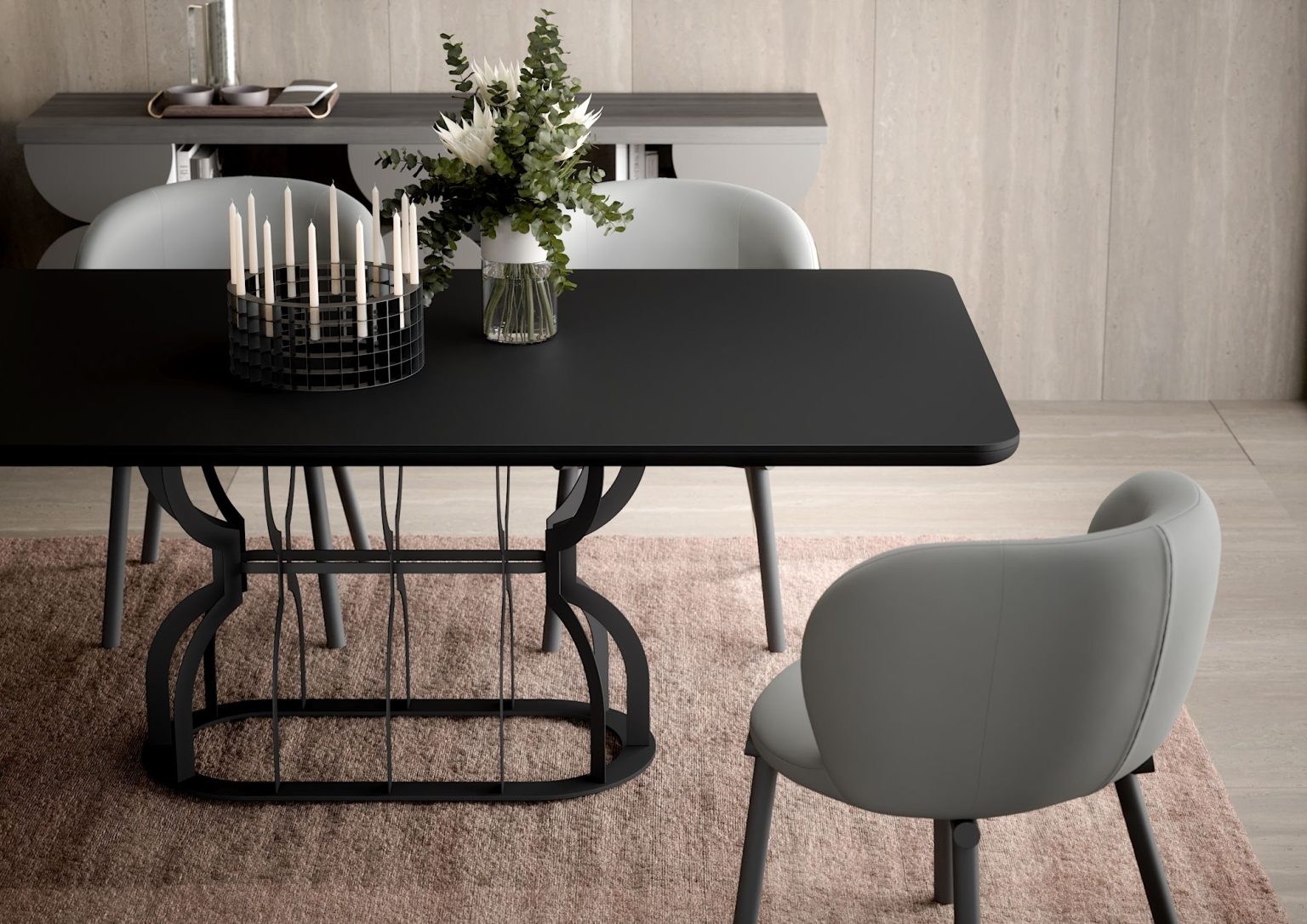 Mina 01 | Modern Kitchen with Monolithic Design - Berloni