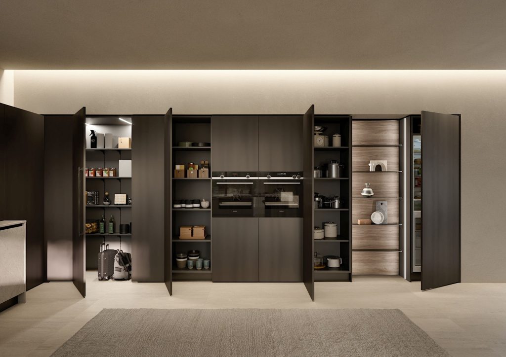 Equipped kitchen columns: design guide and ideas - Berloni