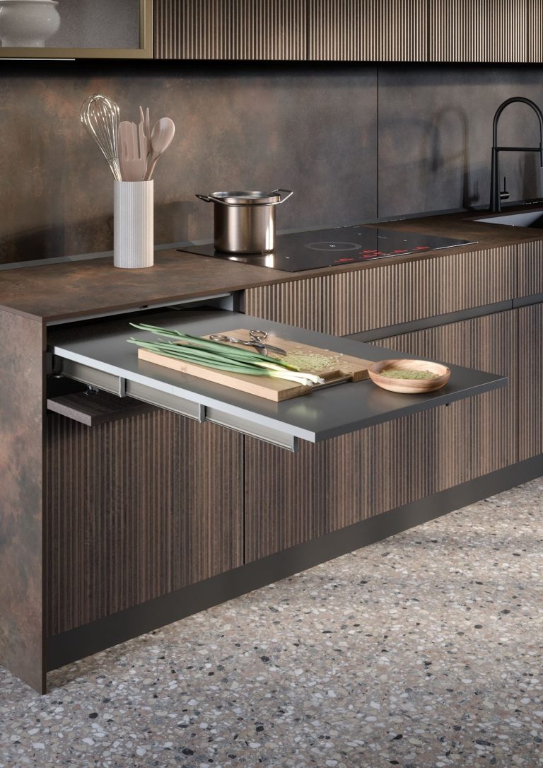 Mina 05 | Elegant Kitchen with Neoclassical Style - Berloni