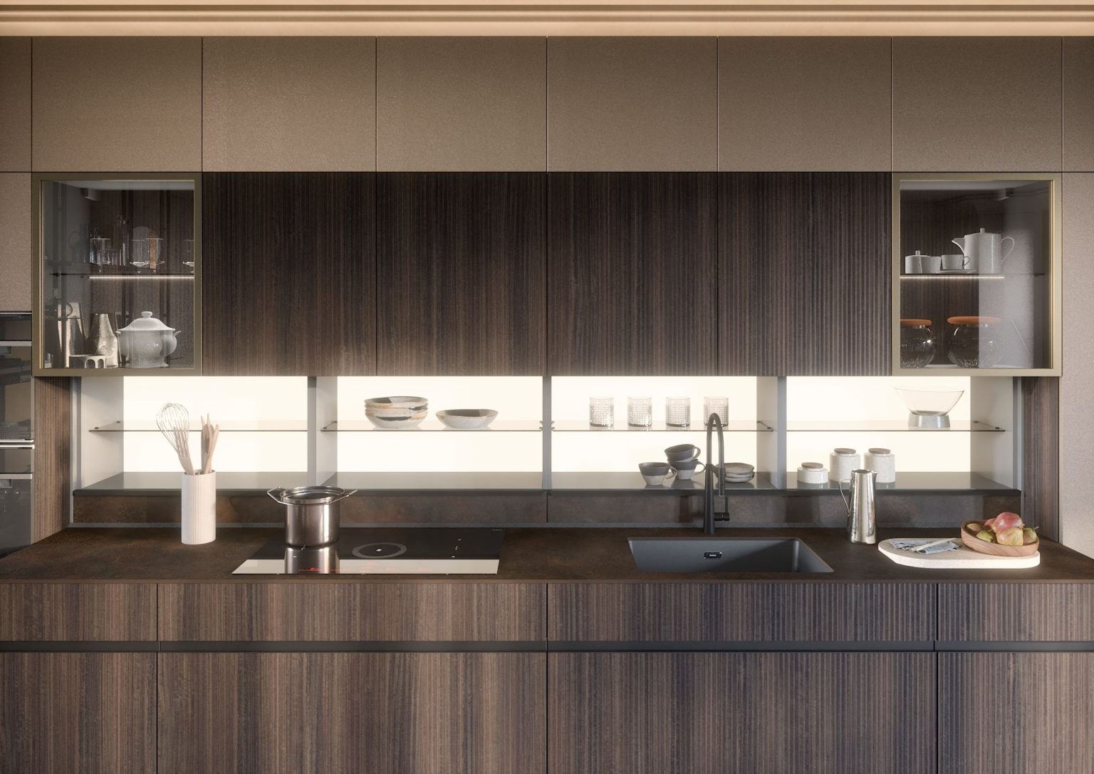 Mina 05 | Elegant Kitchen with Neoclassical Style - Berloni